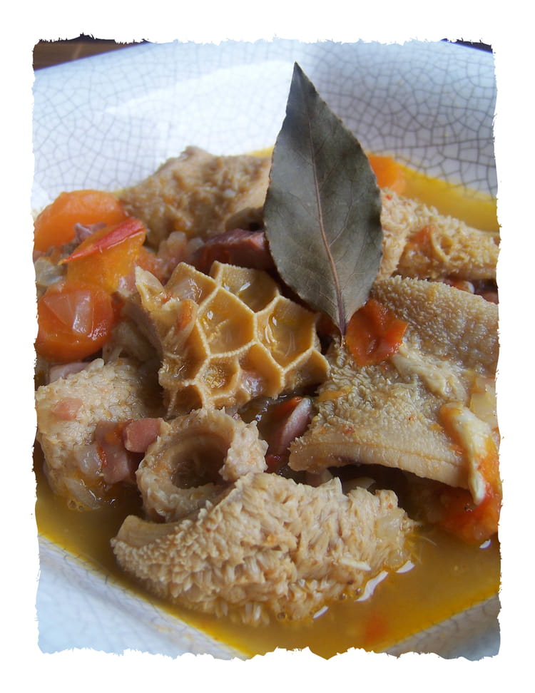 Recette de Tripes à la provençale