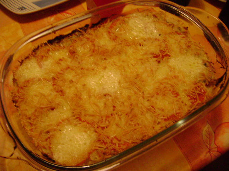 Recette de Gratin de riz aux tomates