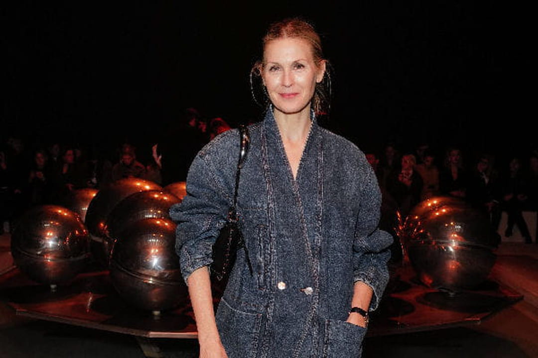 Kelly Rutherford en total look jean