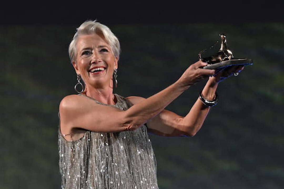 Emma Thompson ose les strass et les franges au festival de Locarno