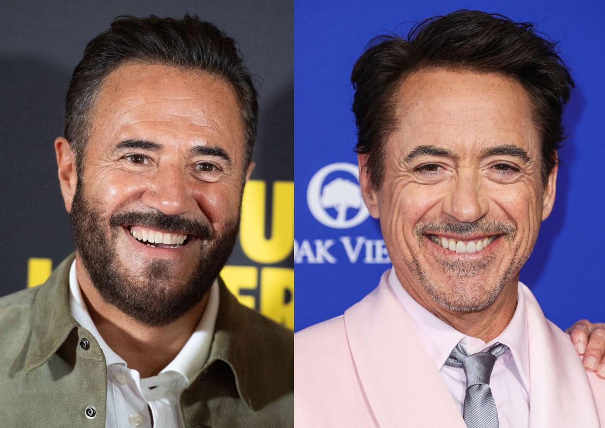 José Garcia et Robert Downey Jr.
