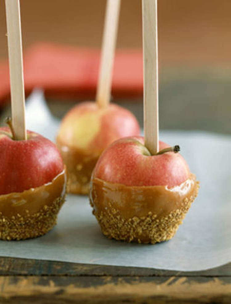Recette de Pommes d'amour au caramel au beurre salé