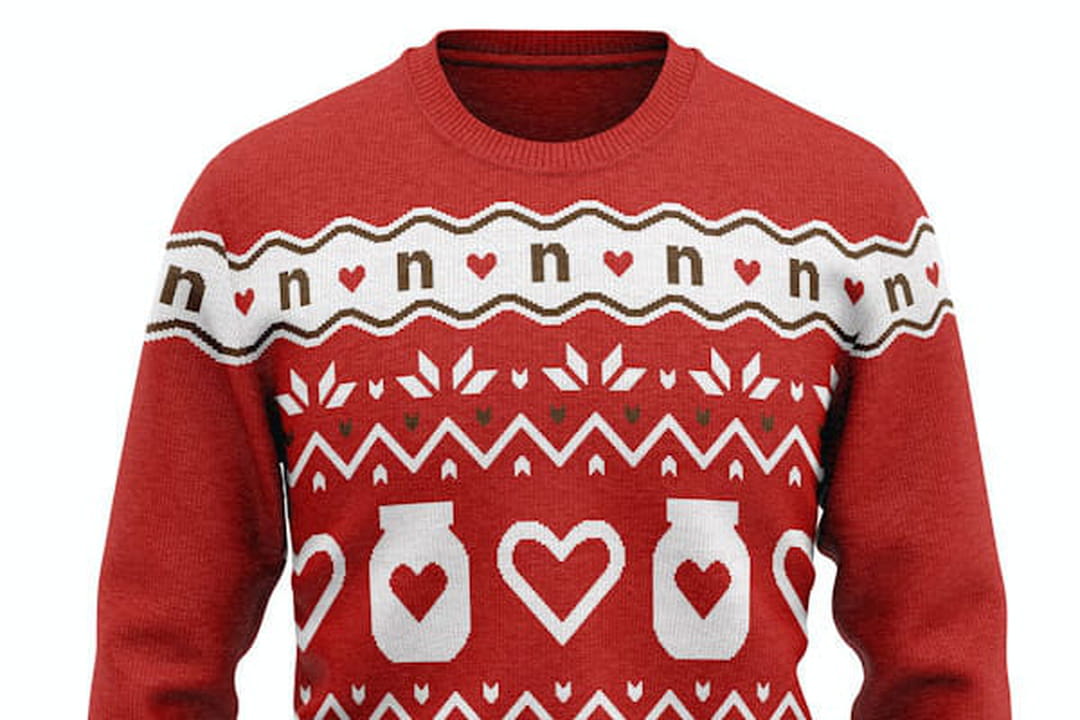 Pull de Noël à motifs