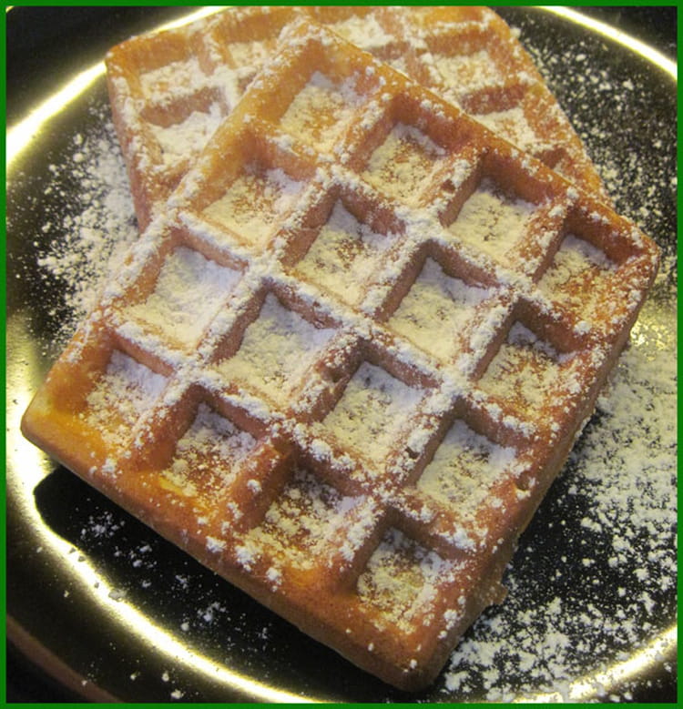Recette de Gaufres croustillantes : la recette facile