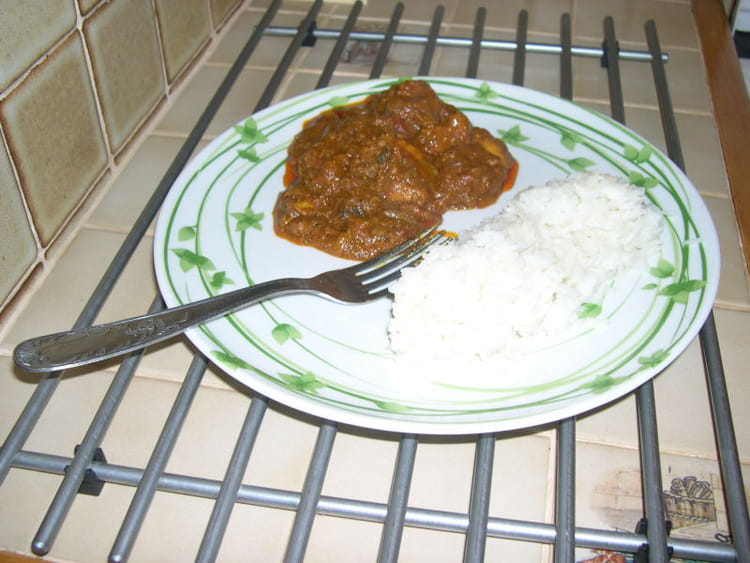 Recette de Poulet au curry à l'anglaise