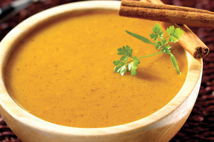 Recette de Velouté de carottes aux épices et tapioca Tipiak®