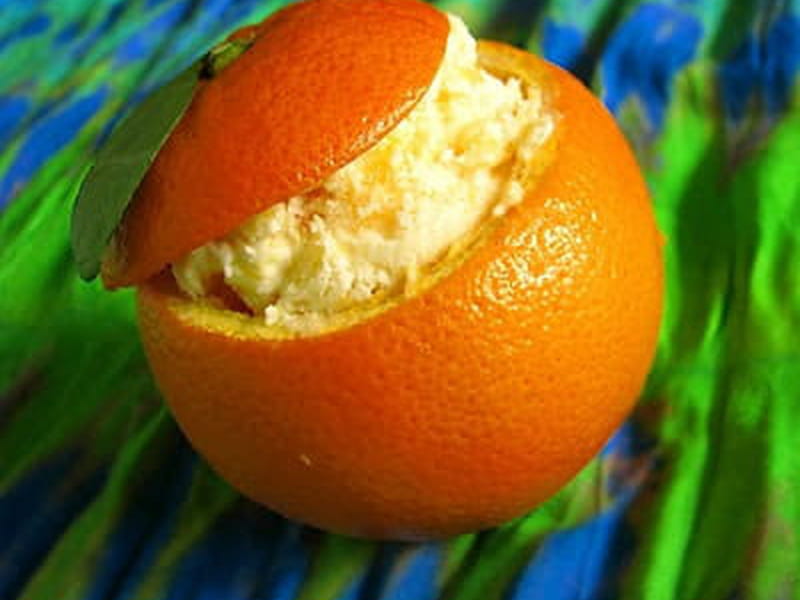 Orange givrée maison (sans sorbetière) : la recette facile