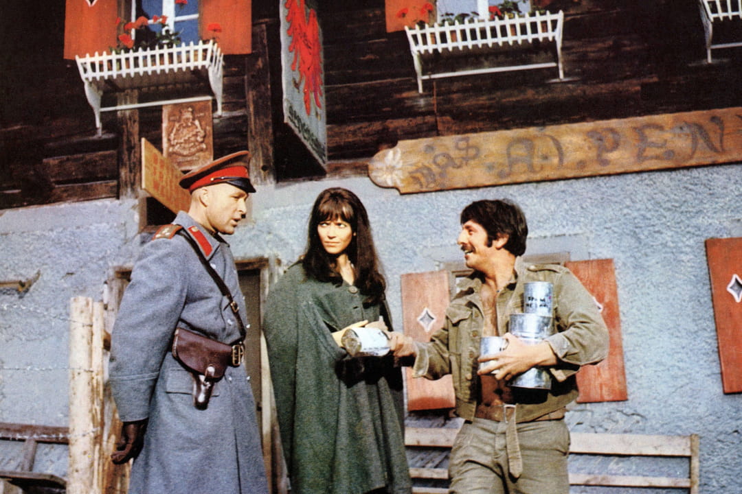 Ori Levy, Anna Karina et Topol, J Lee-Thompson dans "Avant que l'hiver ...