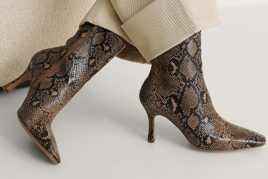 Bottines python de Na-kd