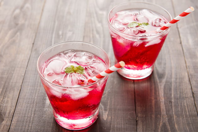 Le sirop de grenadine