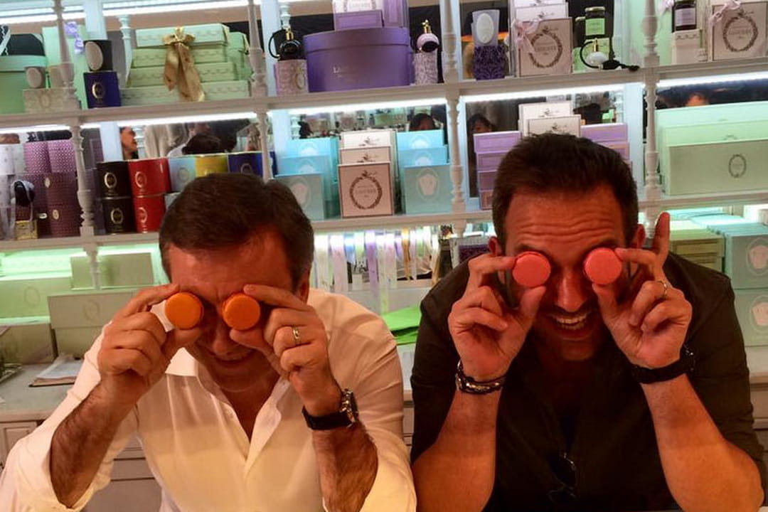 Christophe Michalak joue à cache-cache