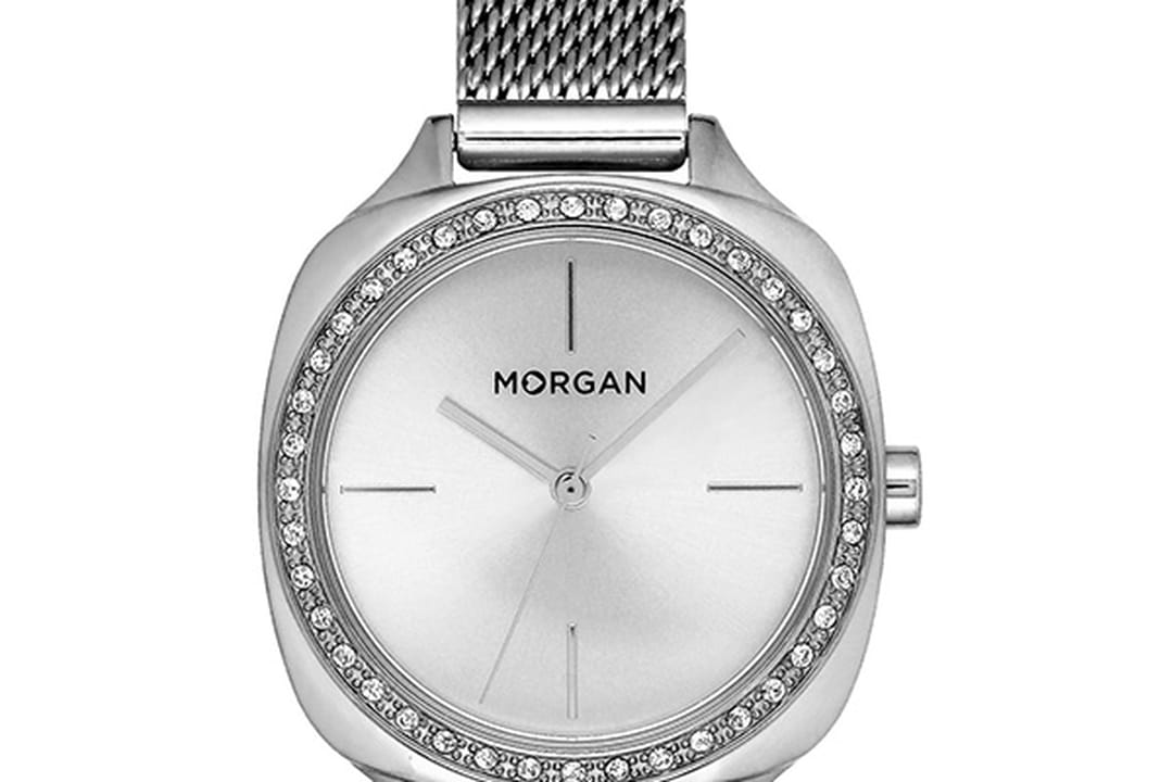 Montre argentée de Morgan