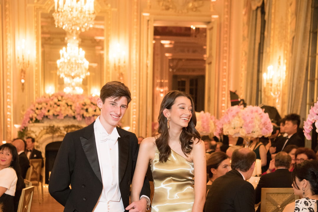 Elizabeth Terrien et son cavalier Baron Waldemar von Oppenheim