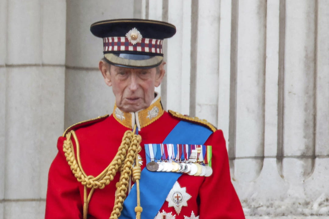 Le duc de Kent assiste à Trooping the Colour