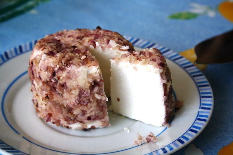 Recette de Chèvre frais aux échalotes