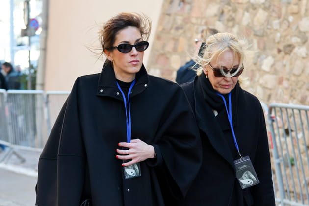 Anna Charrier, la petite-fille de Brigitte Bardot, aux obsèques à Saint ...