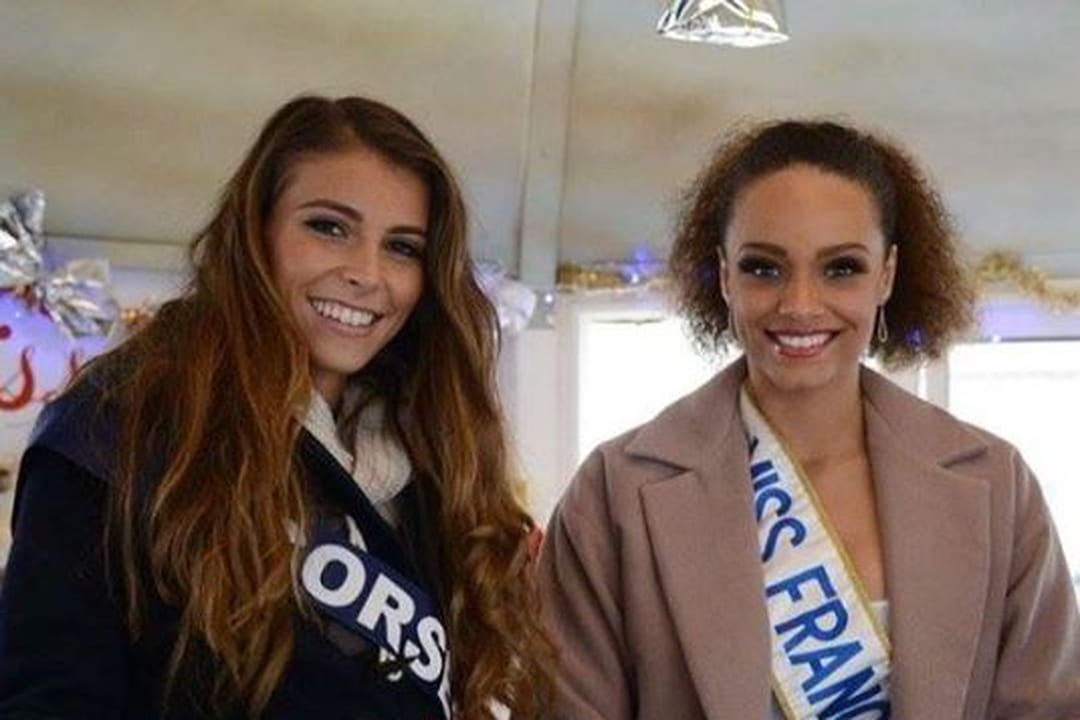 Eva Colas en compagnie de Miss France 2017, Alicia Aylies
