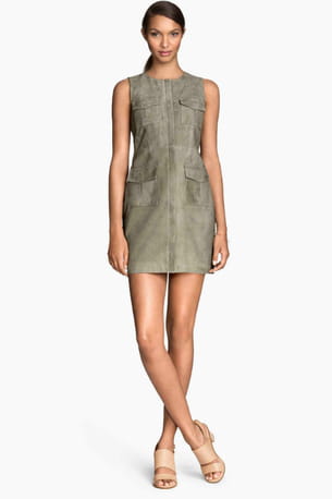 Robe en daim de H&M