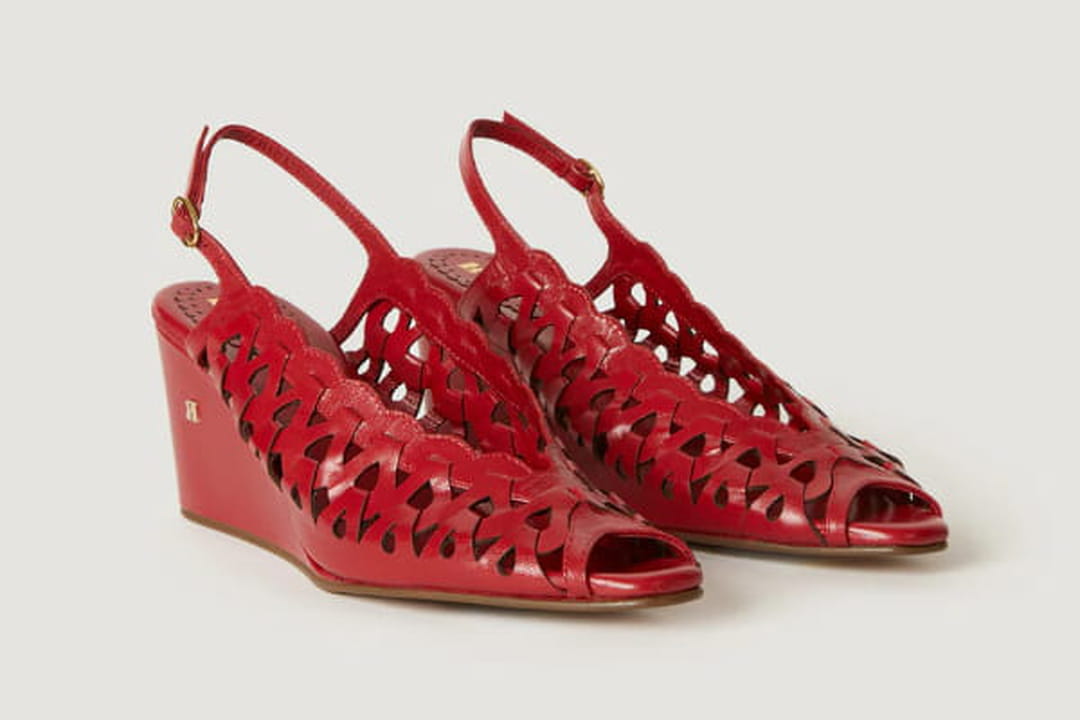 Sandales rouges
