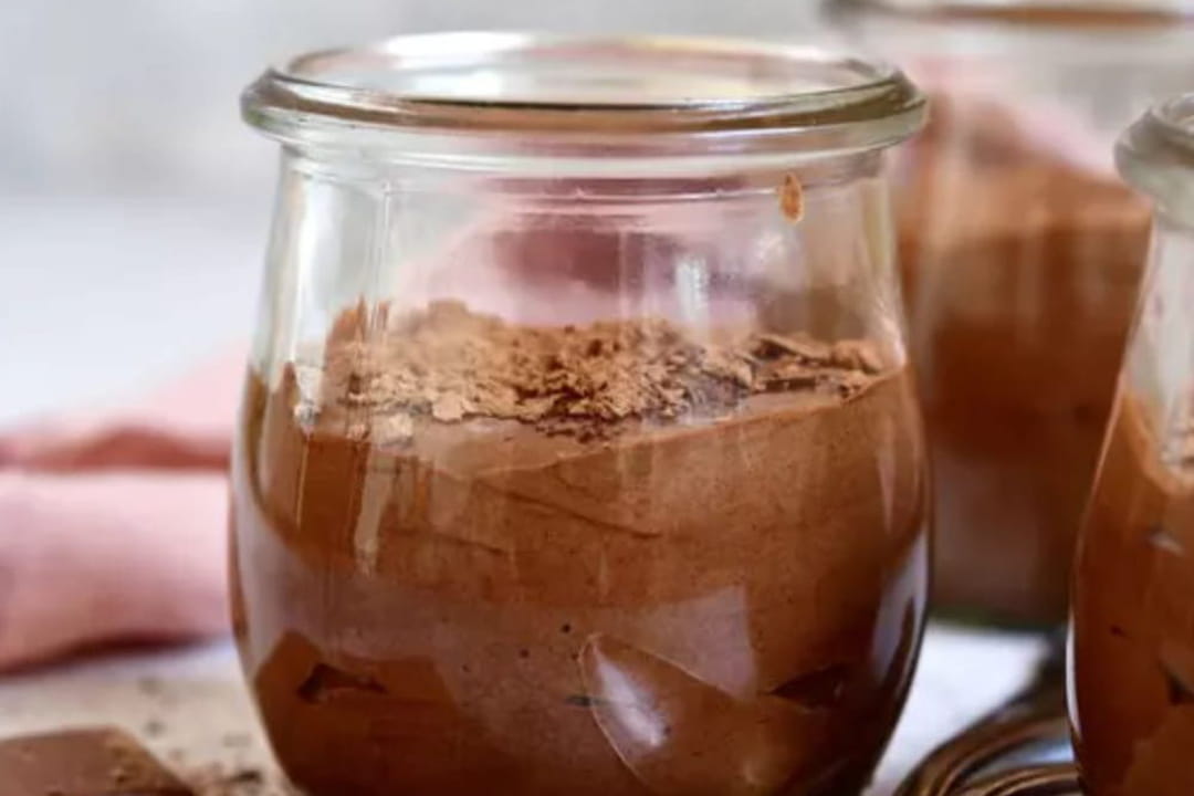 Mousse au chocolat au Monsieur Cuisine