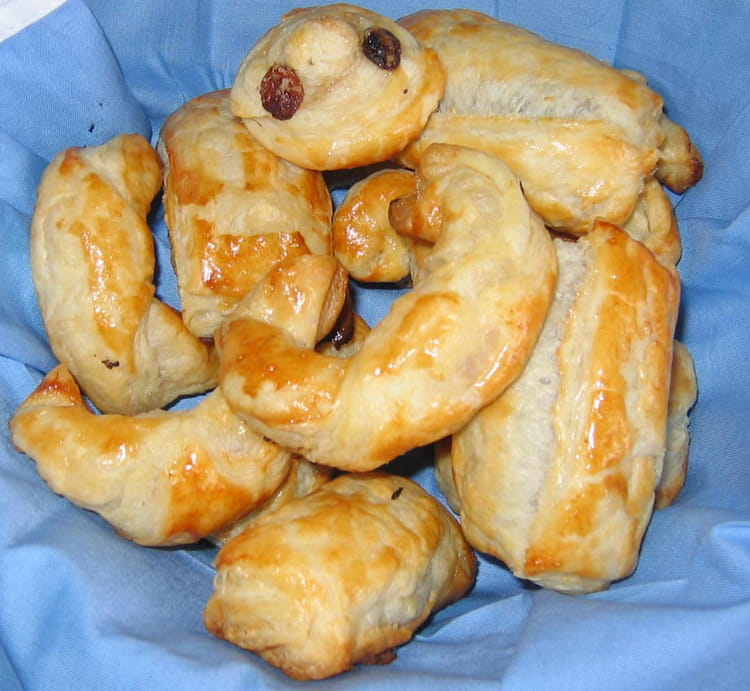 Recette de Mini viennoiseries express