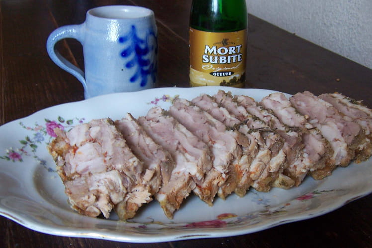 Potjevleesch au vinaigre à la truffe