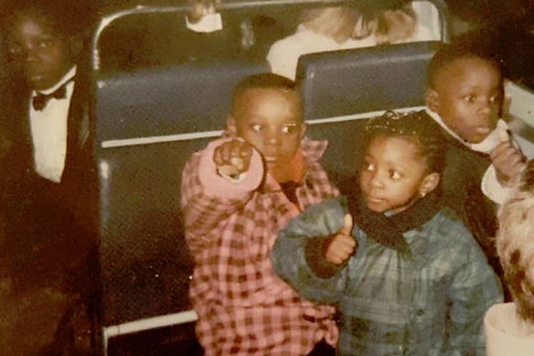 Gims enfant dans le métro parisien