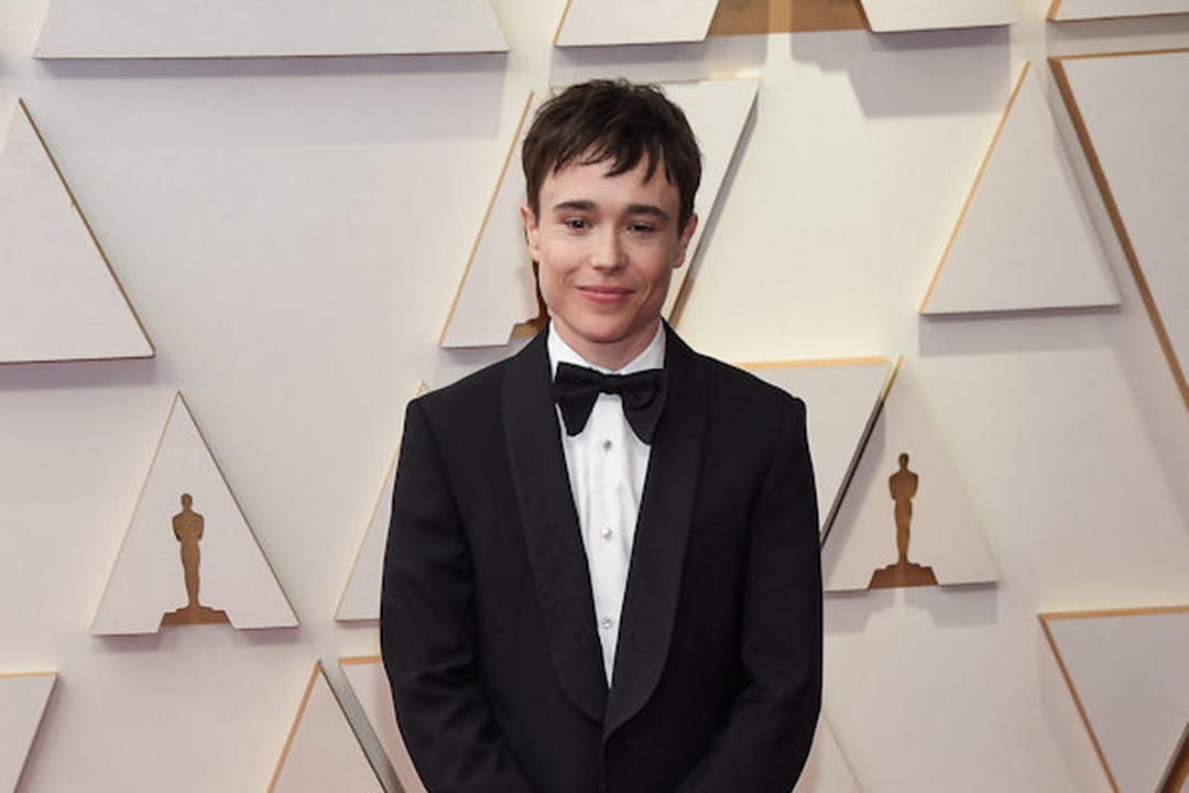 Elliot Page en smoking Gucci