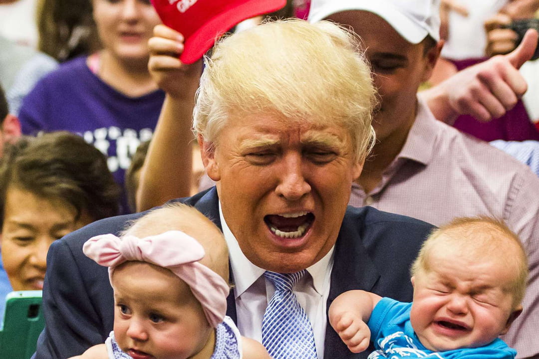 Donald Trump, terreur des bébés