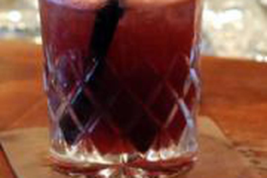 Cocktail au vin rouge Red Velvet