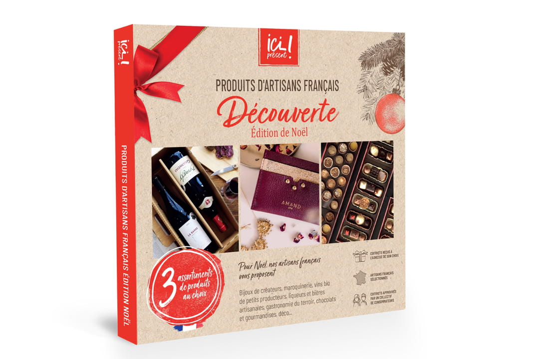 Un coffret Découverte de Ici Présent