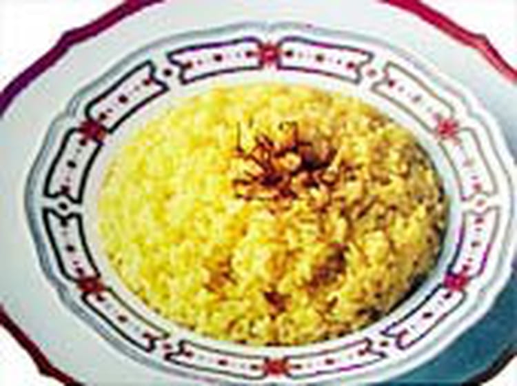 Recette de Riz pilaf au miel et curry