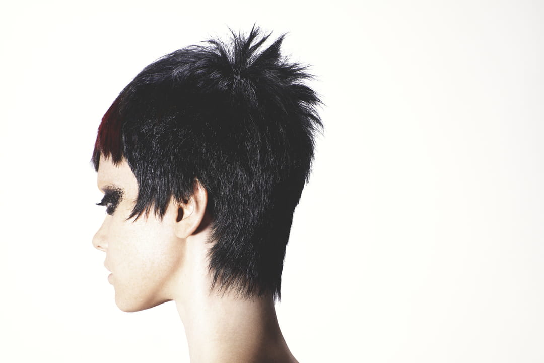 Coupe courte punk