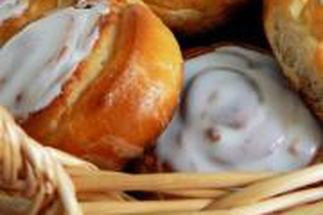 Escargots fourrés à la crème pâtissière