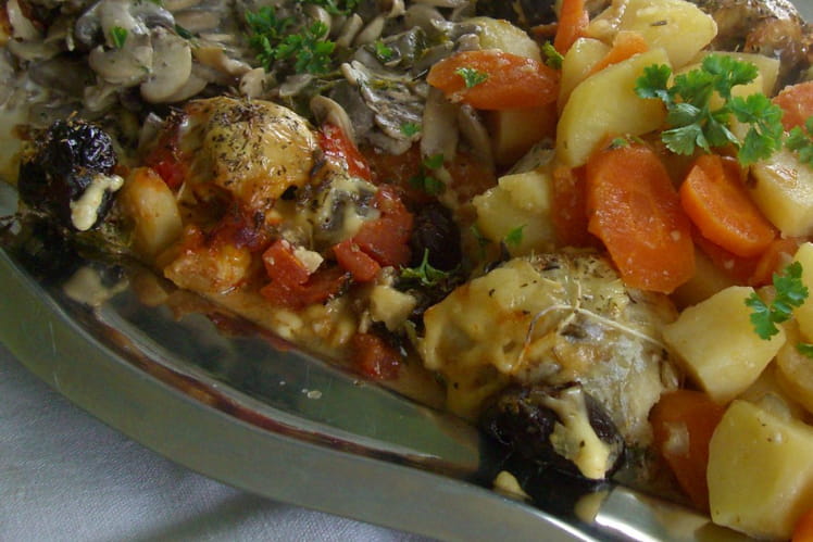 Recette de Paupiette de poisson aux pruneaux